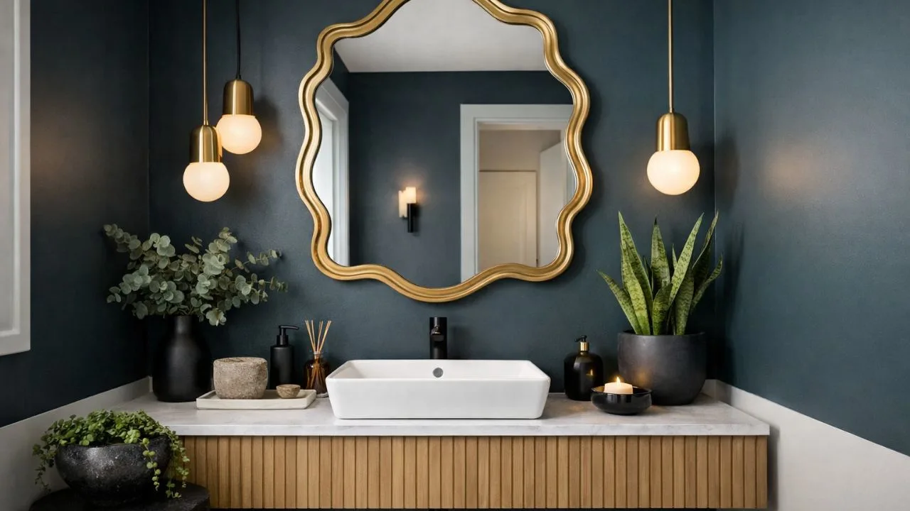 Bold Half Bath Ideas: Paint and Decor Trends 2026 - Renoovate